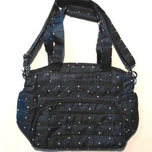 lug | Bags | Lug Windjammer Everyday Bag Dot Navy New | Poshmark